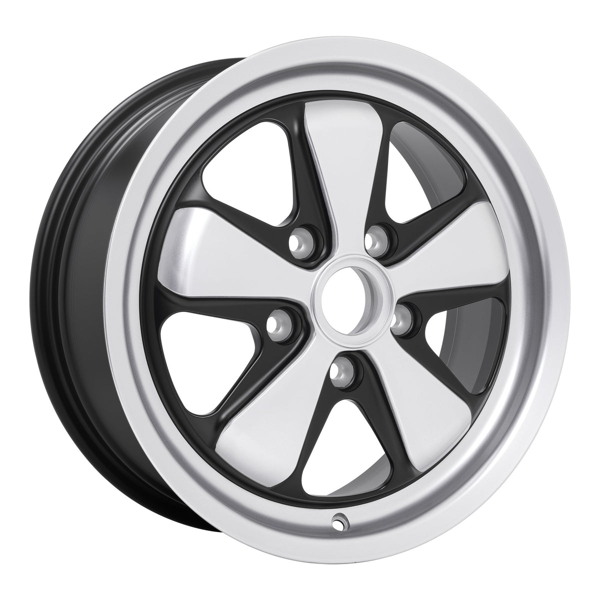 ORIGINAL FUCHS WHEELS FOR PORSCHE 17X7 SILVER — NINE FLAT SIX
