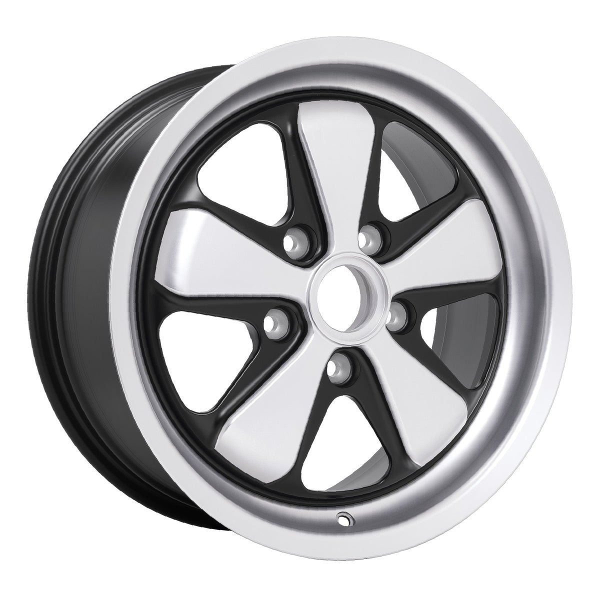 ORIGINAL FUCHS WHEELS FOR PORSCHE 17X8 SILVER — NINE FLAT SIX