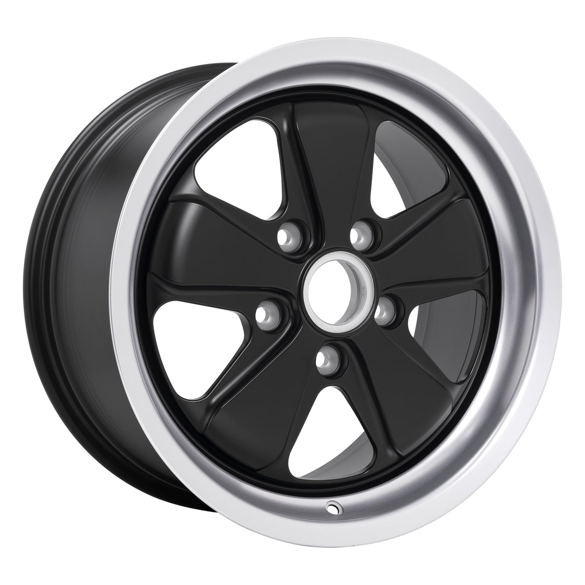 ORIGINAL FUCHS WHEELS FOR PORSCHE 17X9 BLACK — NINE FLAT SIX